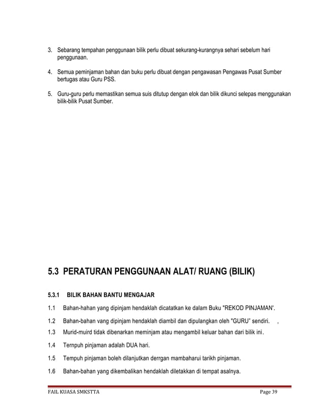 Contoh fail kuasa gpm pkg kampong gajah | PDF | Free Download