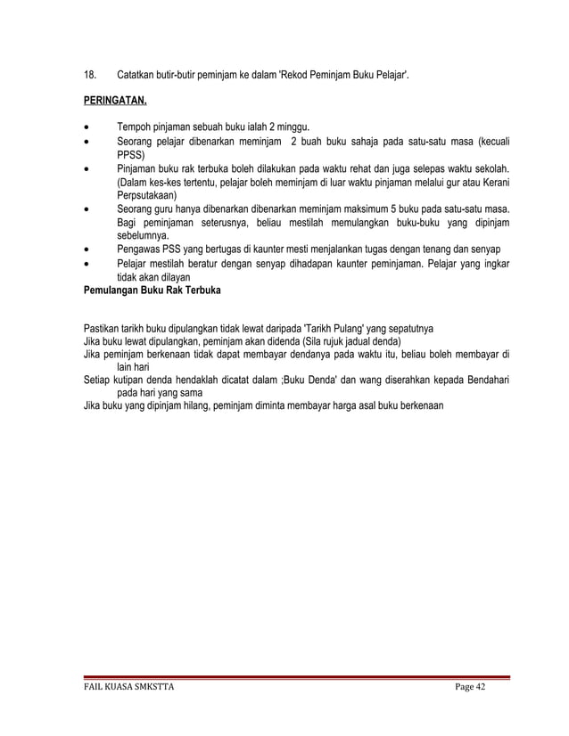 Contoh fail kuasa gpm pkg kampong gajah | PDF | Free Download