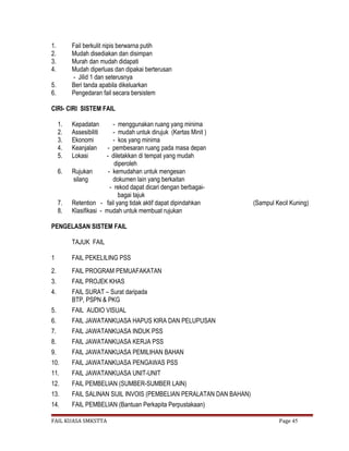 Contoh fail kuasa gpm pkg kampong gajah | DOC