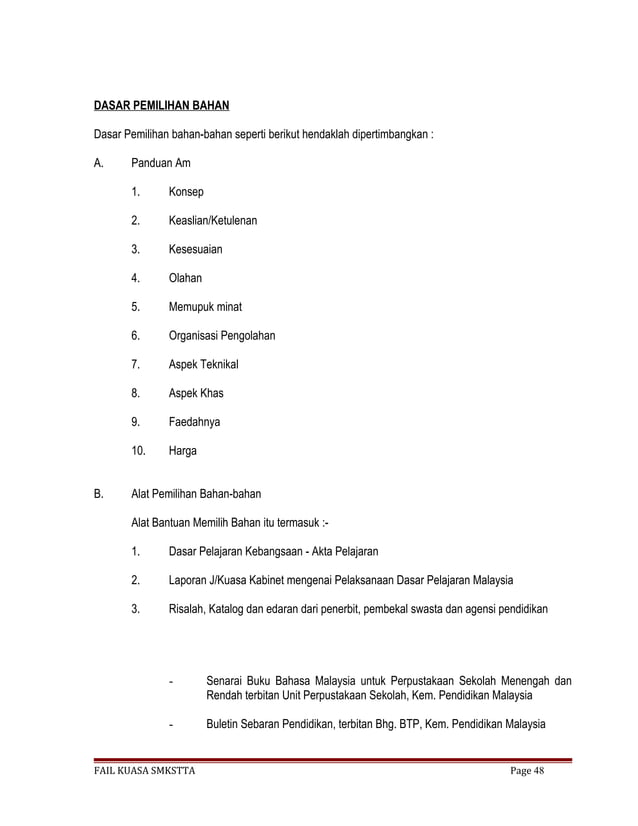 Contoh fail kuasa gpm pkg kampong gajah | PDF | Free Download