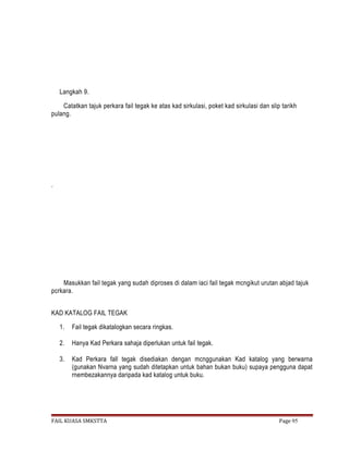 Contoh fail kuasa gpm pkg kampong gajah | DOC
