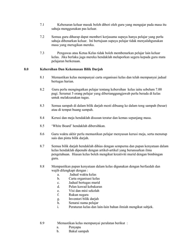 Contoh fail meja | DOC