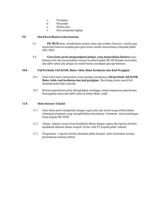 Contoh fail meja | DOC