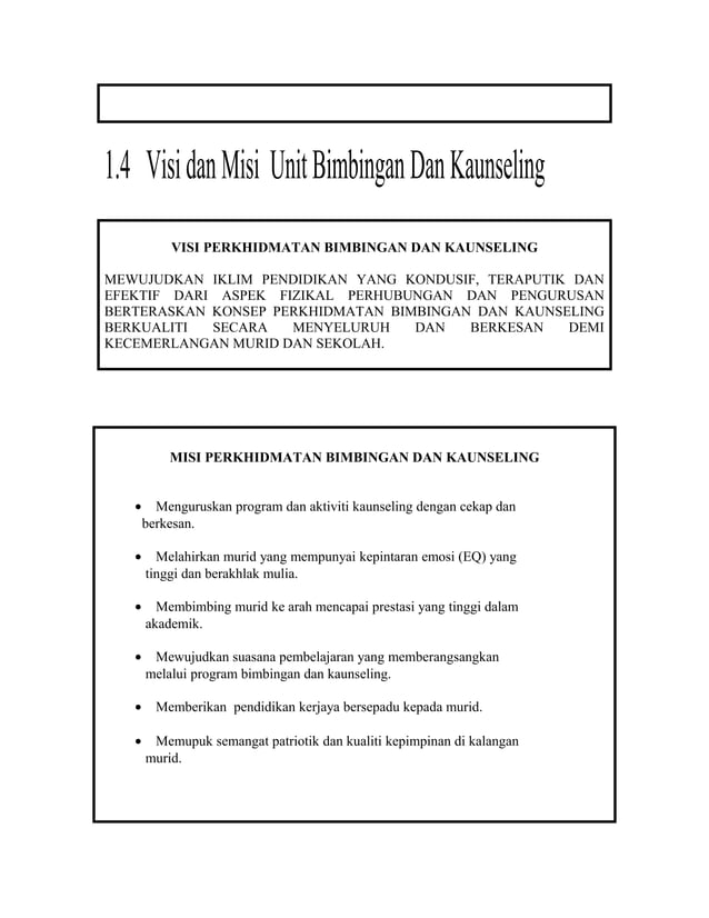 Contoh fail meja gbksm | DOC