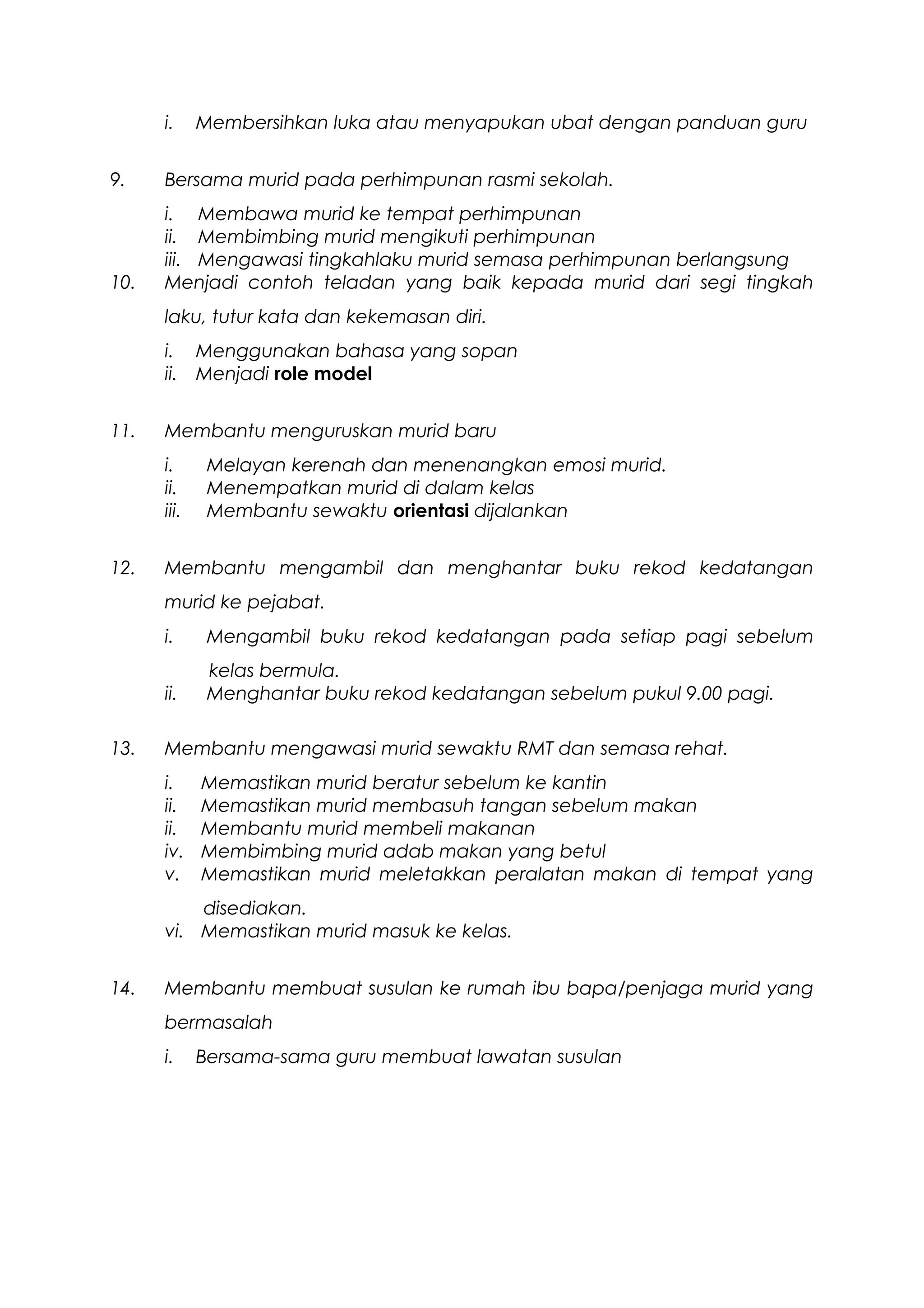 Contoh fail meja ppm | DOC