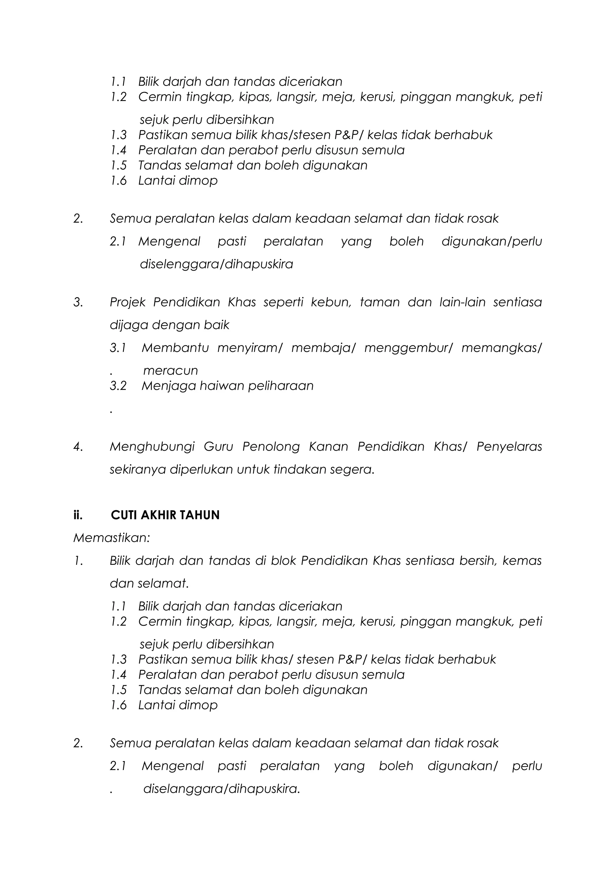 Contoh fail meja ppm | DOC