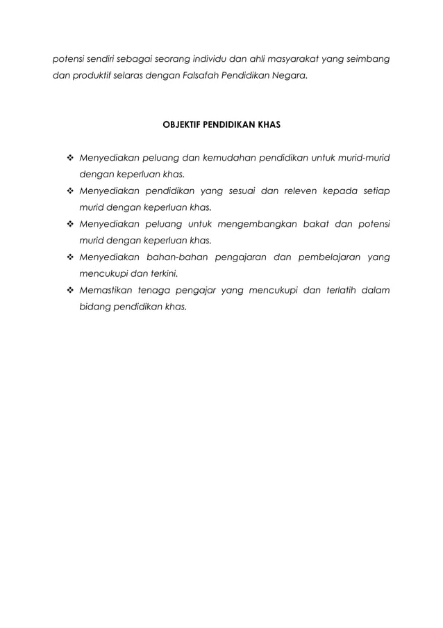 Contoh fail meja ppm | DOC