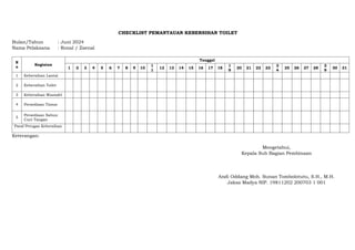 Contoh formulir Pemantauan Kebersihan.docx