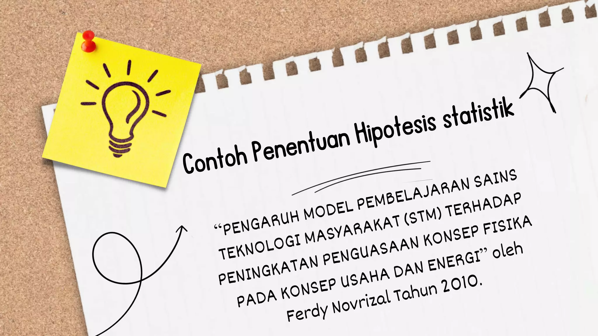 CONTOH HIPOTESIS STATISTIK PPT.pptx