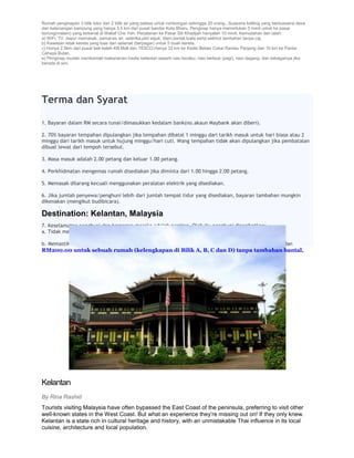 Contoh homestay | PDF