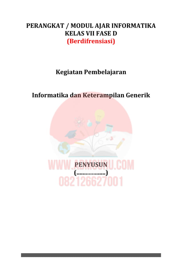 Modul Ajar Informatika Kelas 7 Deep Learning | PDF