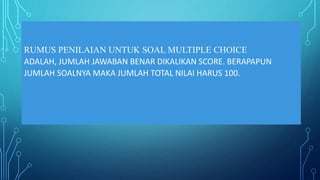 CONTOH INSTRUMEN PENILAIAN TARI .pptx