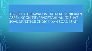 CONTOH INSTRUMEN PENILAIAN TARI .pptx