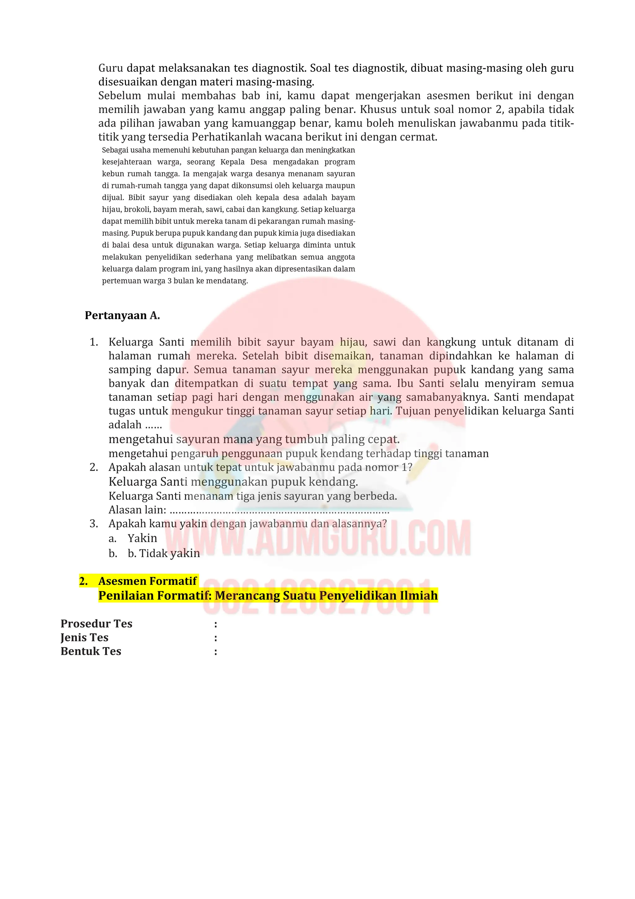 Modul Ajar IPA Kelas 7 Deep Learning Terbaru | PDF