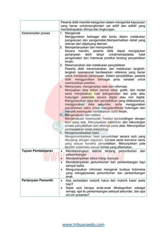 Modul Ajar IPA Kelas 9 Kurikulum Merdeka | PDF