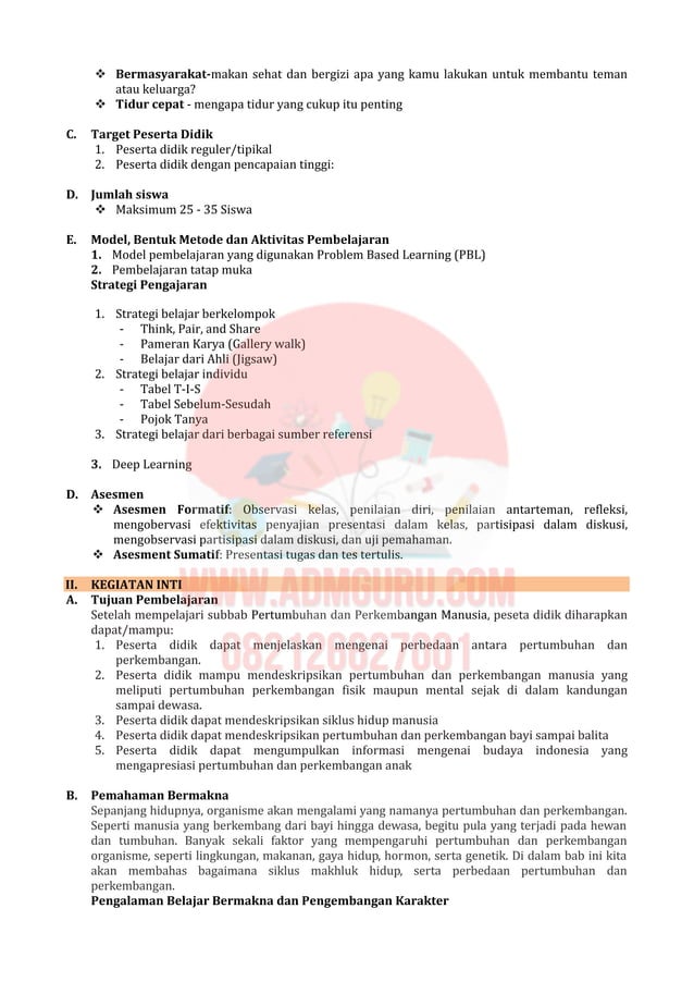 Modul Ajar IPA Kelas 9 Deep Learning Terbaru | PDF