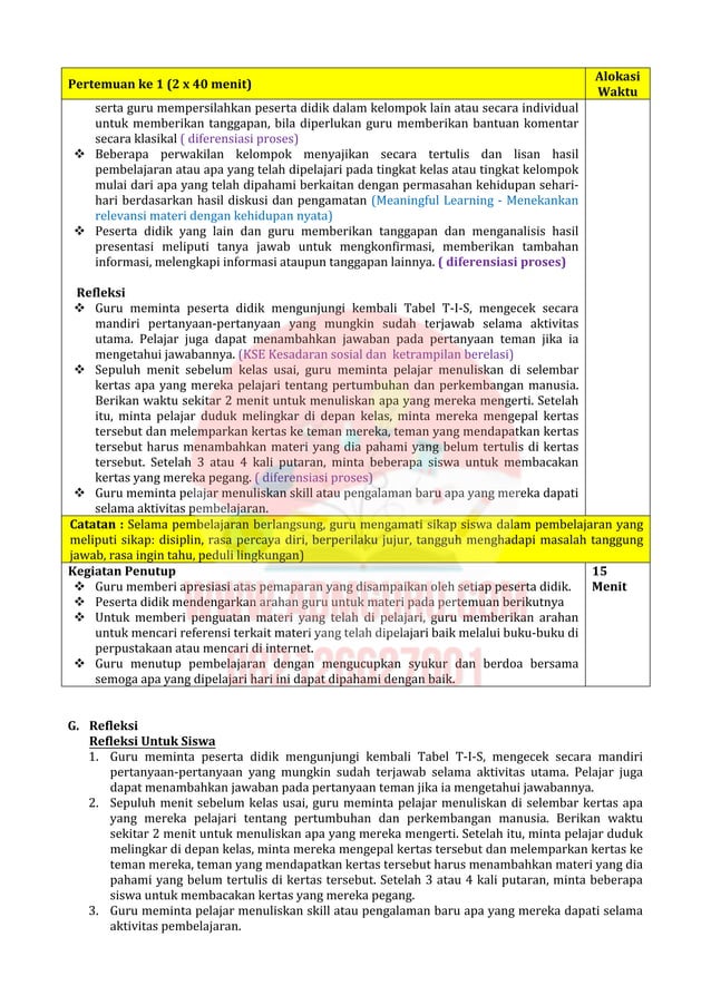 Modul Ajar IPA Kelas 9 Deep Learning Terbaru | PDF