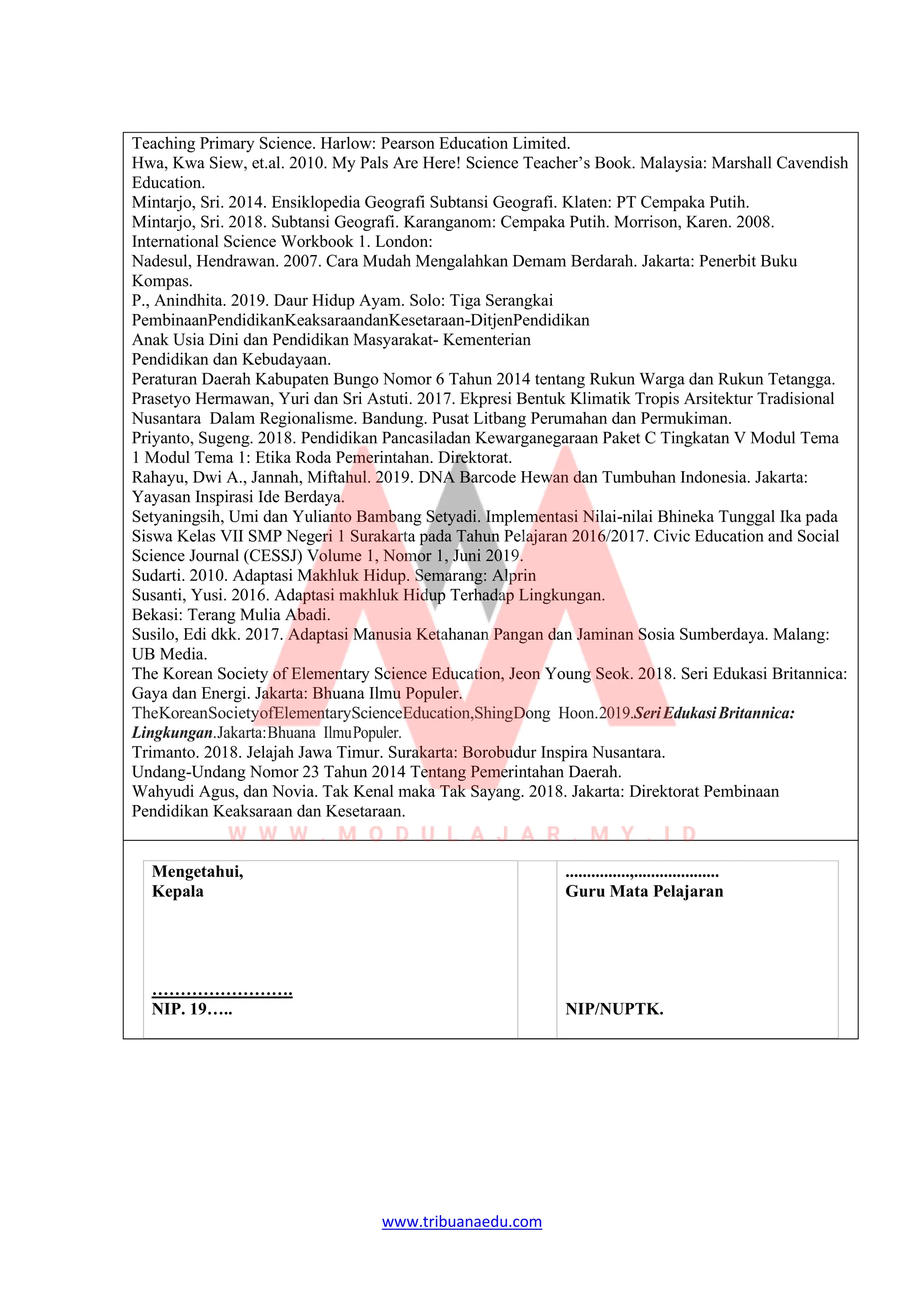 Modul Ajar IPAS Kelas 3 Kurikulum Merdeka | PDF