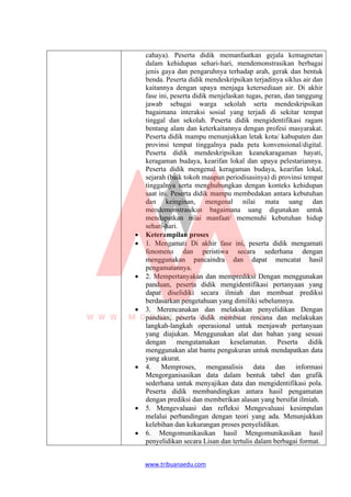 Modul Ajar IPAS Kelas 3 Kurikulum Merdeka | PDF