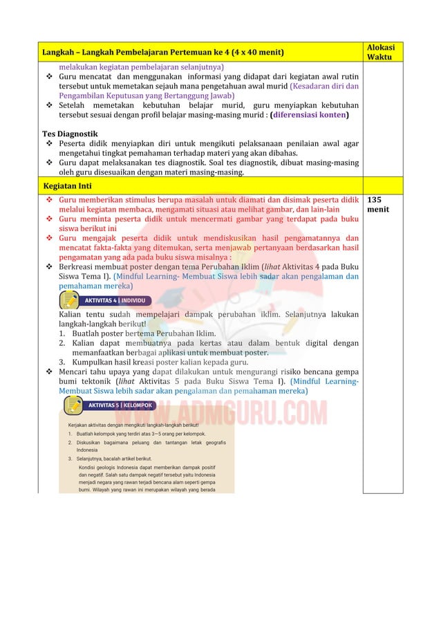 Modul Ajar IPS Kelas 7 Deep Learning | PDF