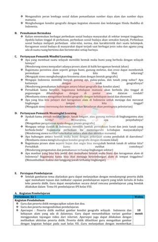 Modul Ajar IPS Kelas 8 Deep Learning | PDF
