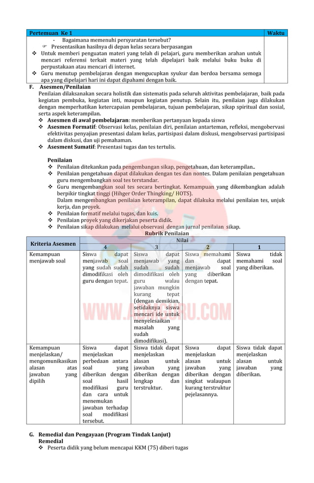 Modul Ajar IPS Kelas 8 Deep Learning | PDF