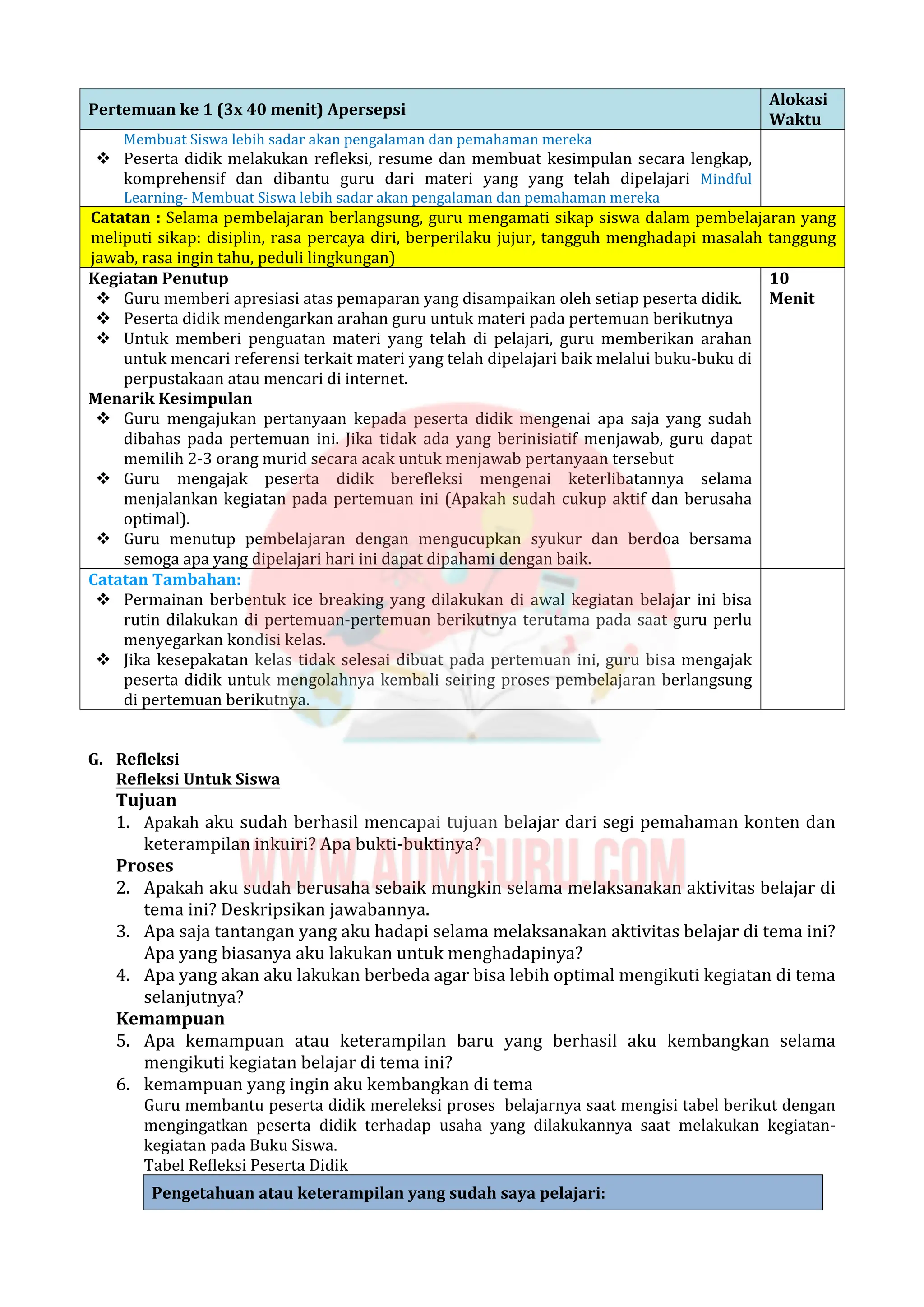 Modul Ajar IPS Kelas 9 Deep Learning | PDF