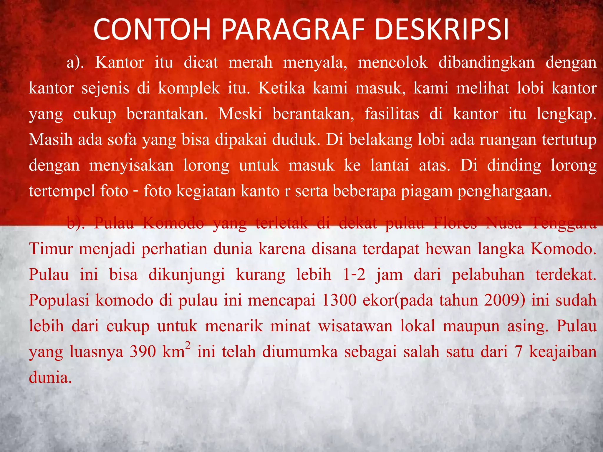 Contoh jenis jenis paragraf | PPTX