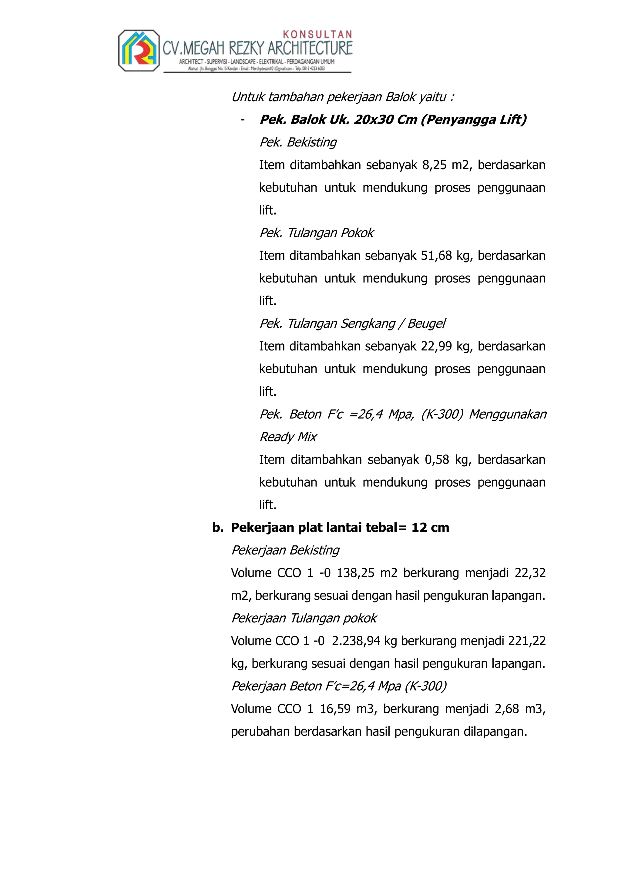 Contoh Justifikasi Pembangunan gedung perkantoran.docx
