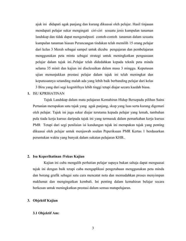 Contoh kajian tindakan 1 | PDF