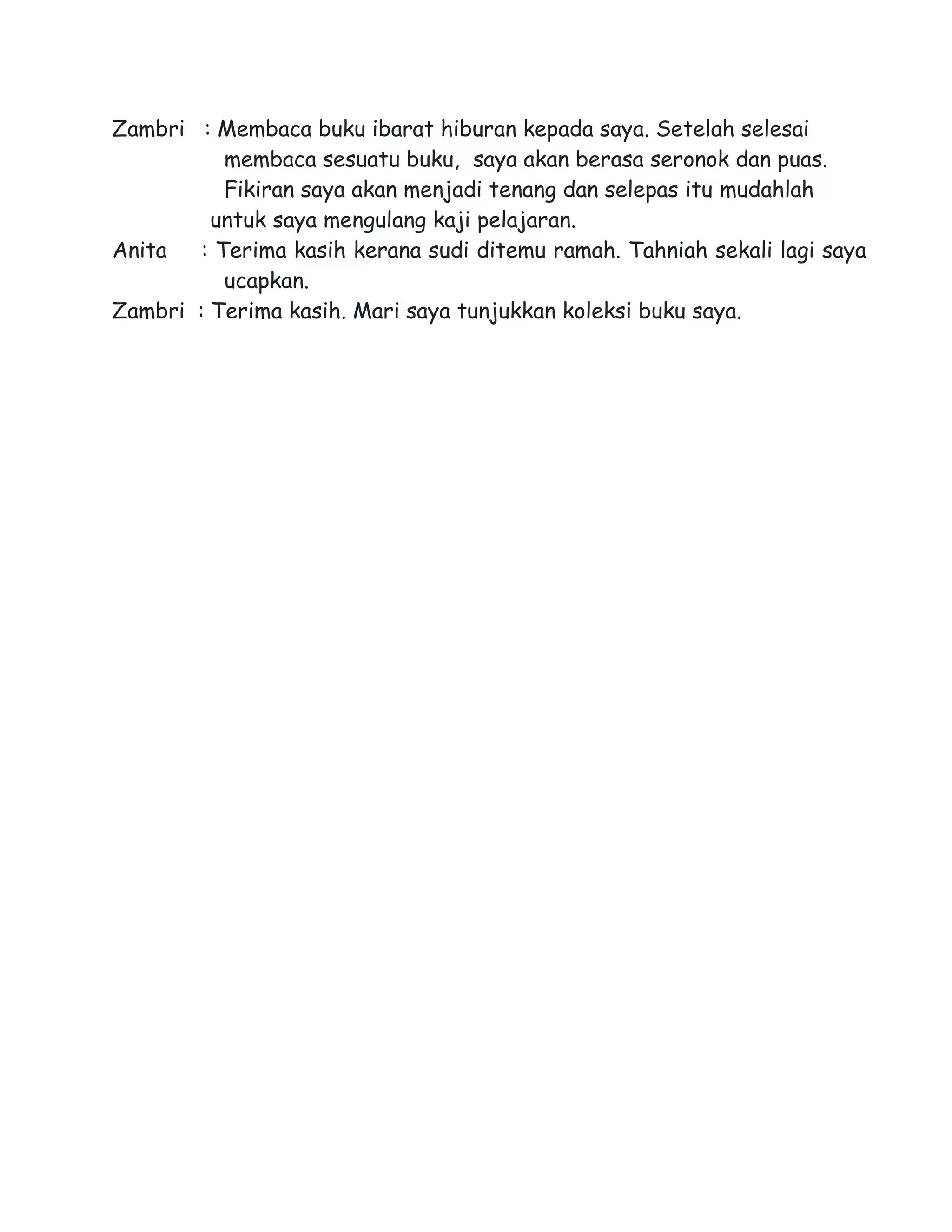 Contoh karangan bm | DOC
