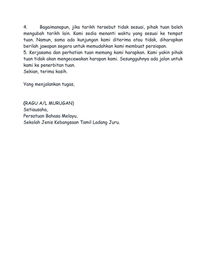 Contoh karangan bm | DOC