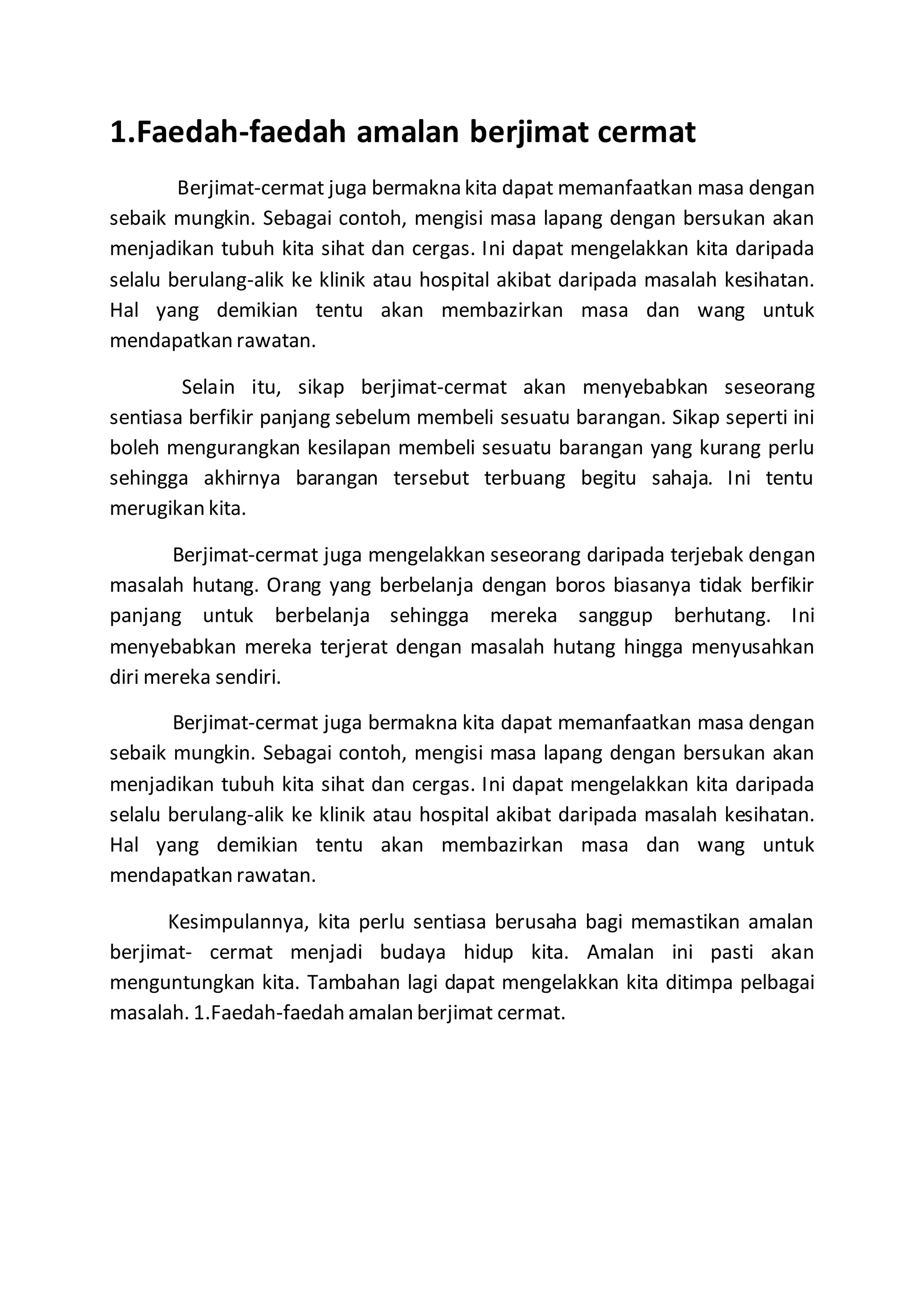 Contoh karangan jenis fakta (1) | DOCX