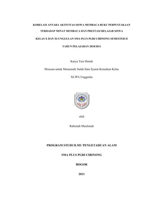 Contoh Karya Tulis Ilmiah (KTI) Yang Baik Dan Lengkap! News, 60% OFF