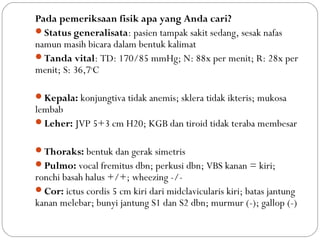 Contoh kasus edema | PPT