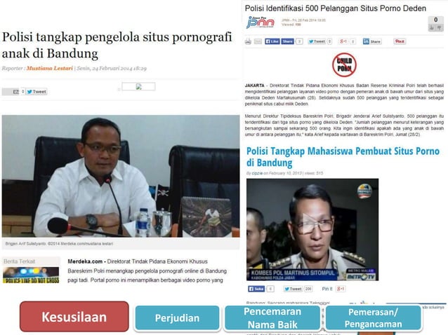 Beberapa Contoh Kasus UU Informasi dan Transaksi Elektronik (ITE) | PPTX