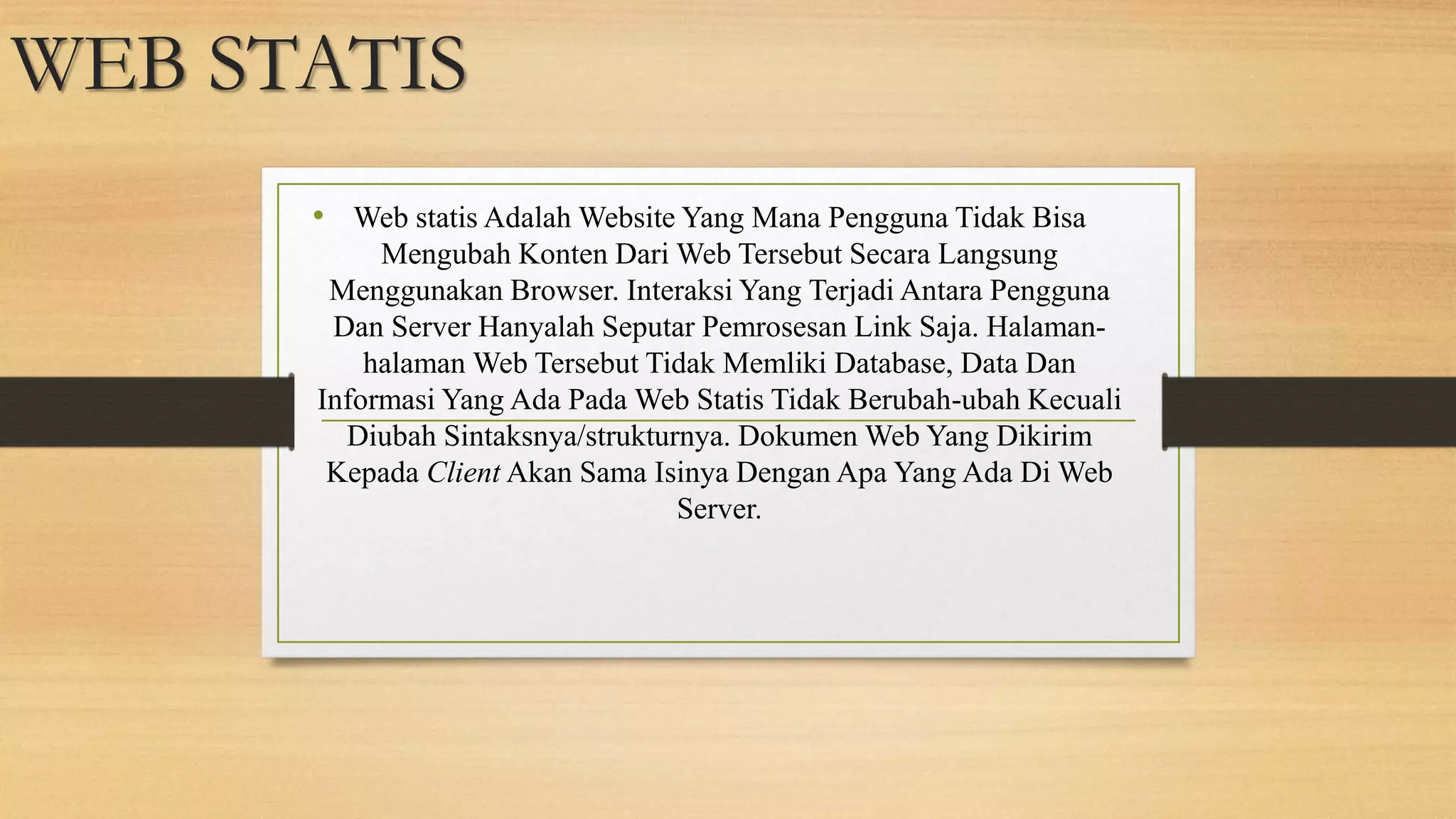 Contoh kategori web | PPTX
