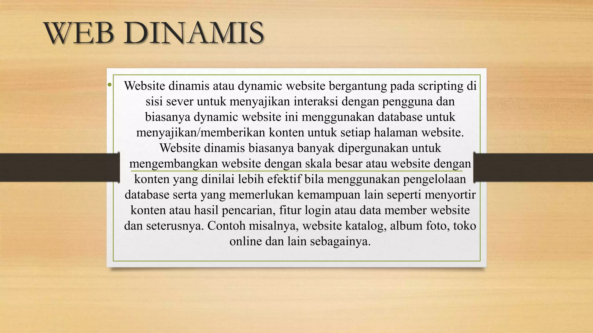 Contoh kategori web | PPTX