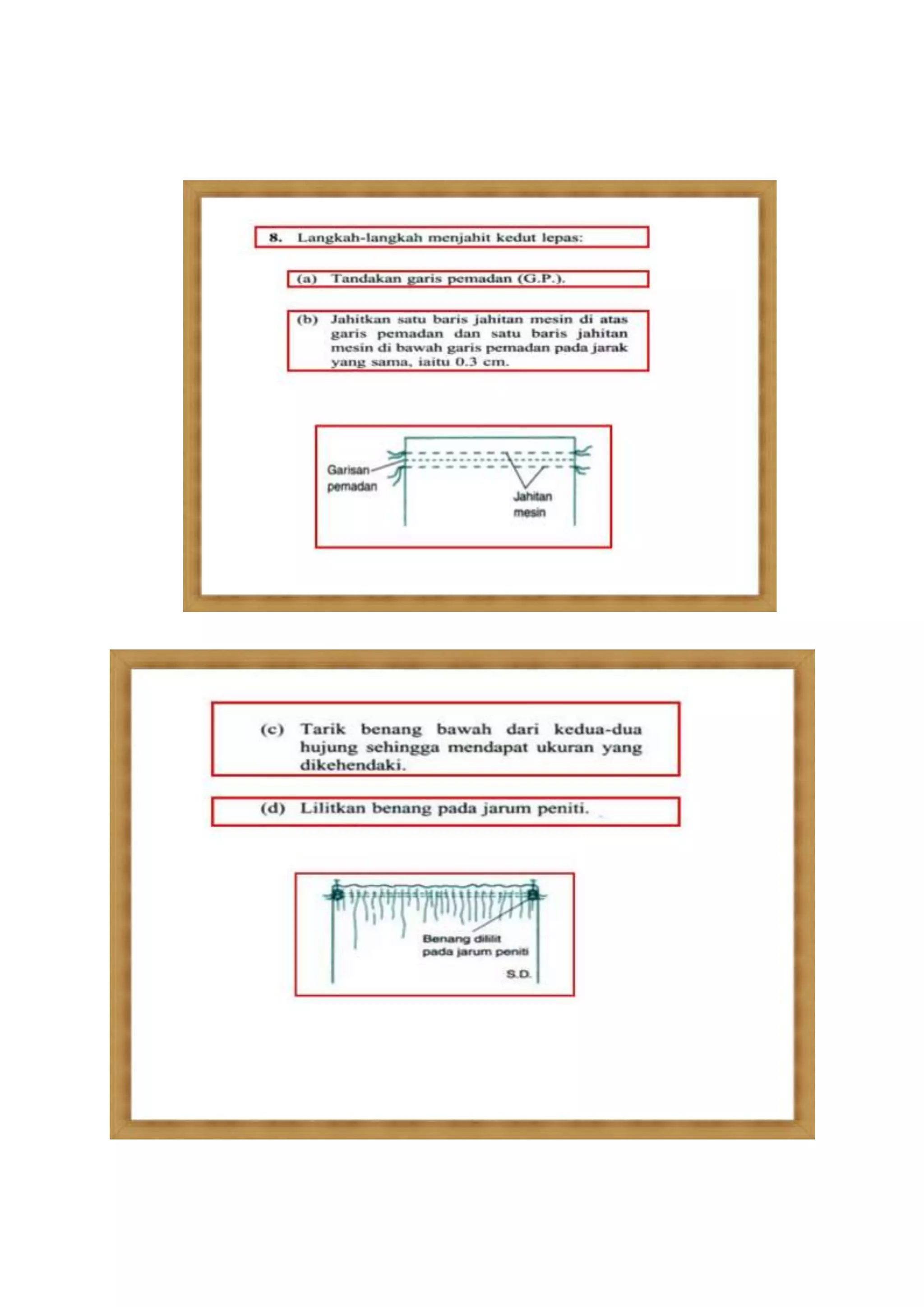 Contoh kedut lepas | DOCX
