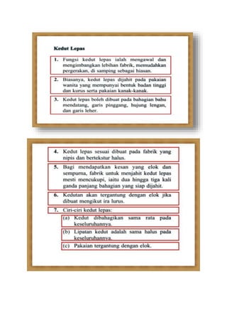 Contoh kedut lepas | DOCX