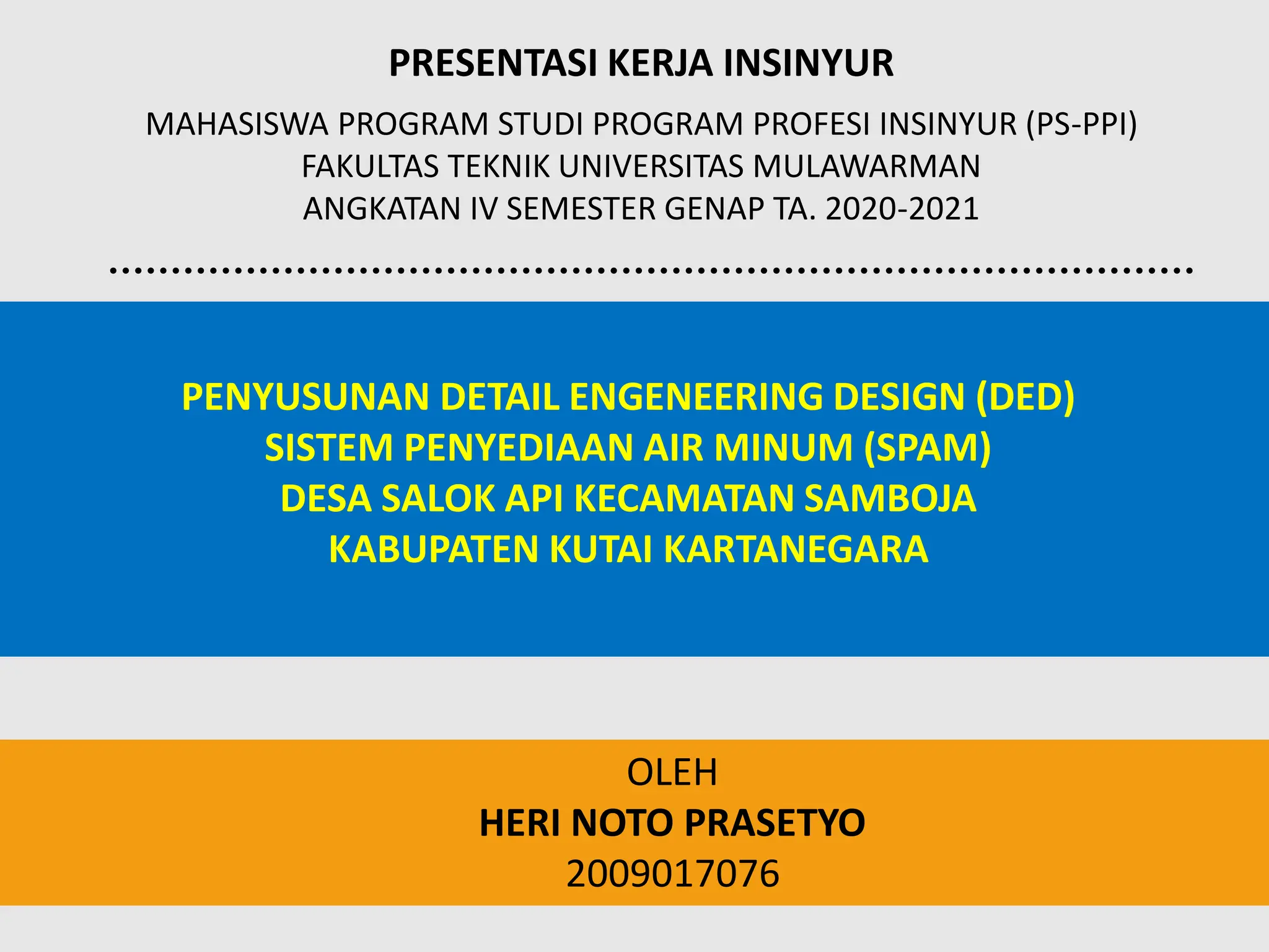 Contoh_KERJA INSINYUR PADA MAHASISWA PROGRAM STUDI | PDF