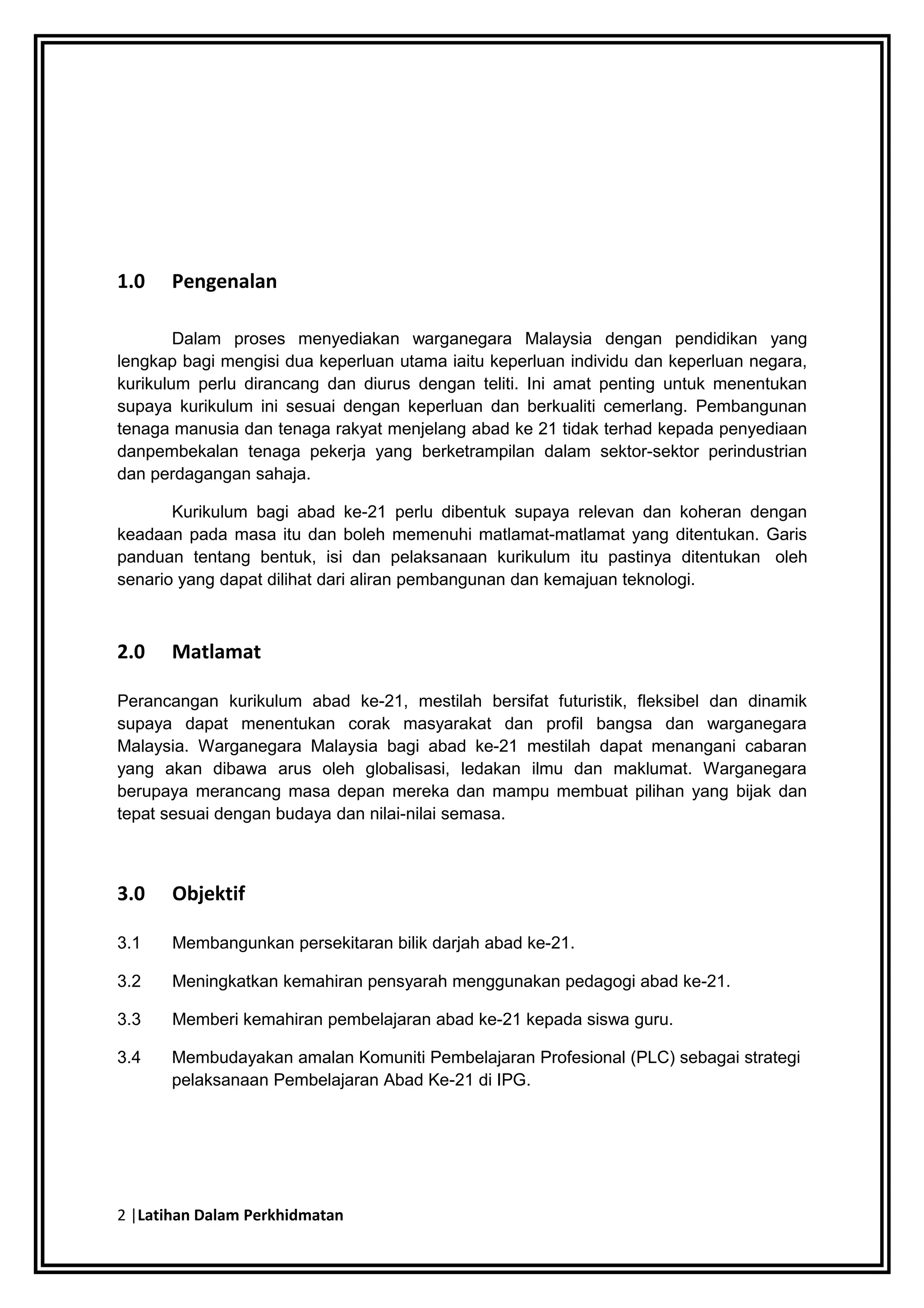 Contoh kertas kerja | PDF