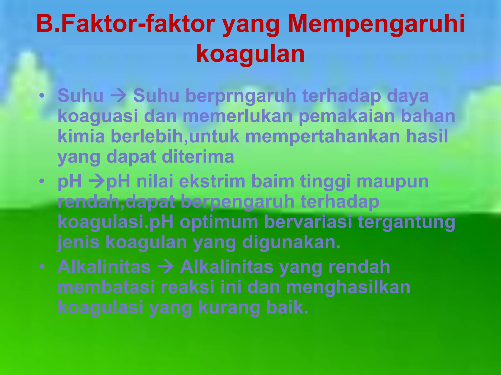 Contoh koagulasi dalam kehidupan sehari hari | PPTX