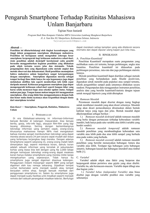 Ringkasan_Penelitian_Pengaruh_smartphone | PDF
