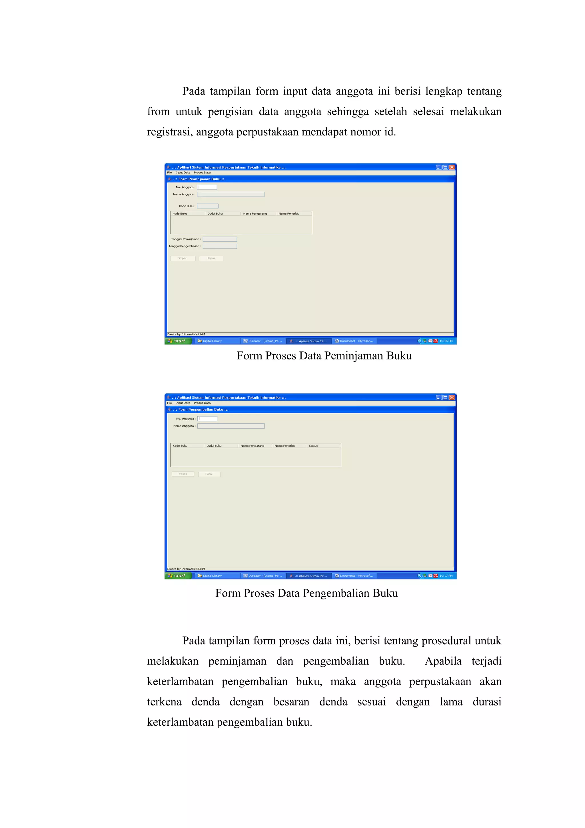 Contoh laporan aplikasi komputer (aplikom) - isya ansyari - polisafaris | PDF