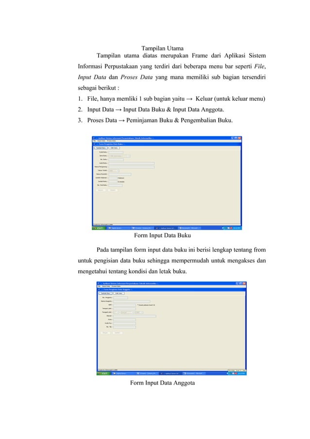Contoh laporan aplikasi komputer (aplikom) - isya ansyari - polisafaris | PDF
