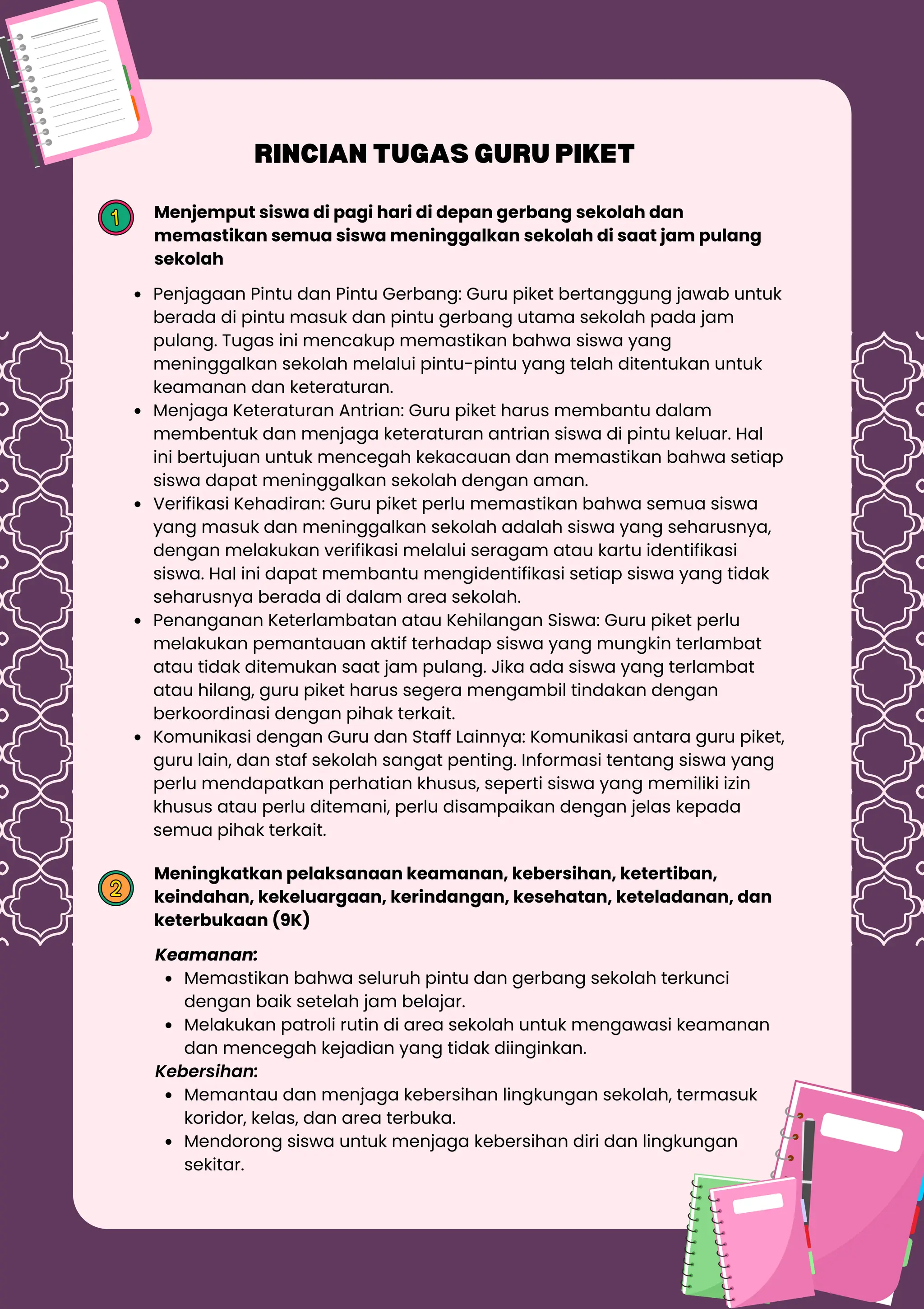 Contoh Laporan Guru Piket.pdf