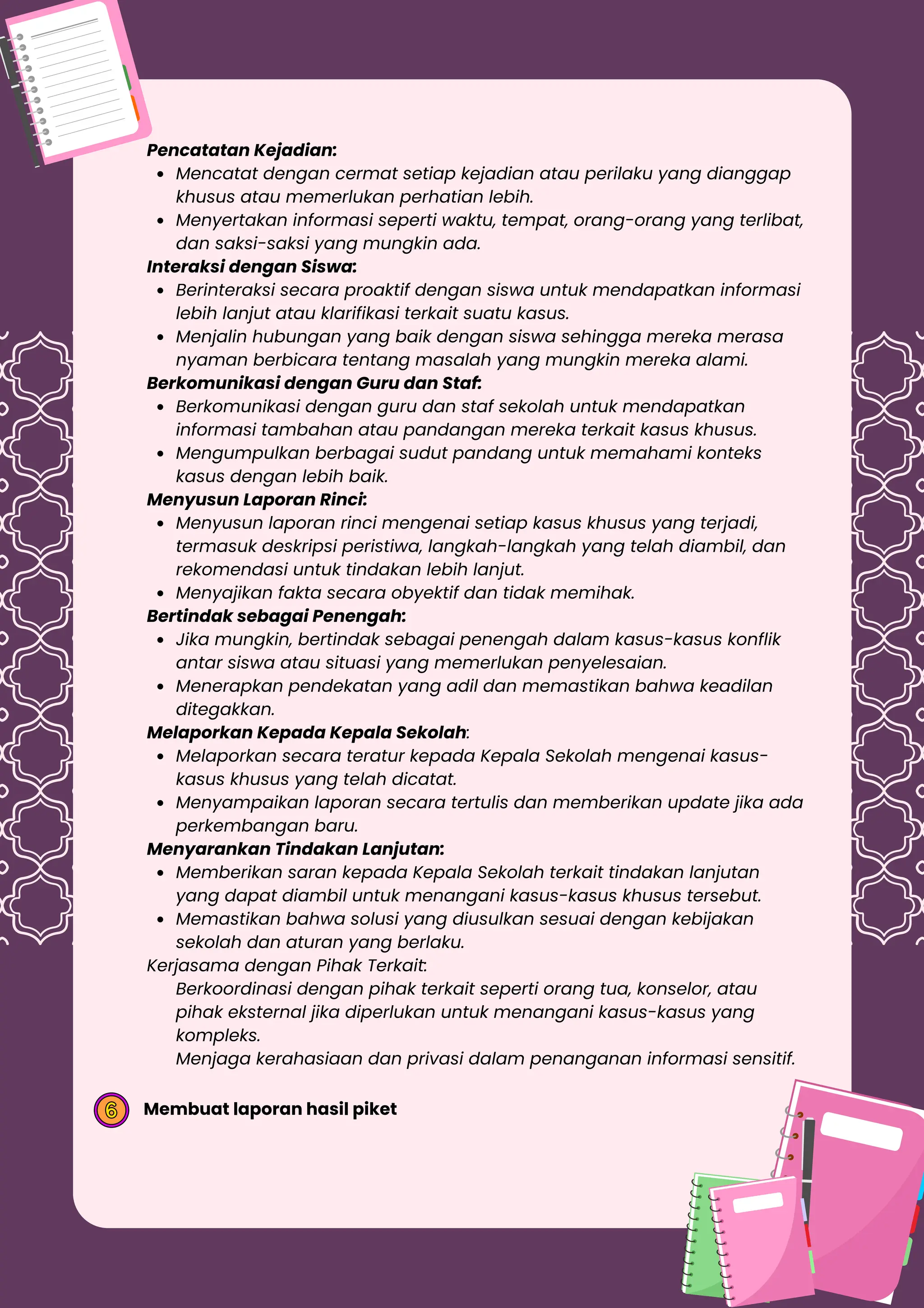 Contoh Laporan Guru Piket.pdf