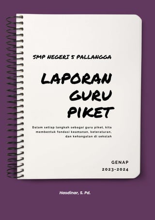 Contoh Laporan Guru Piket.pdf