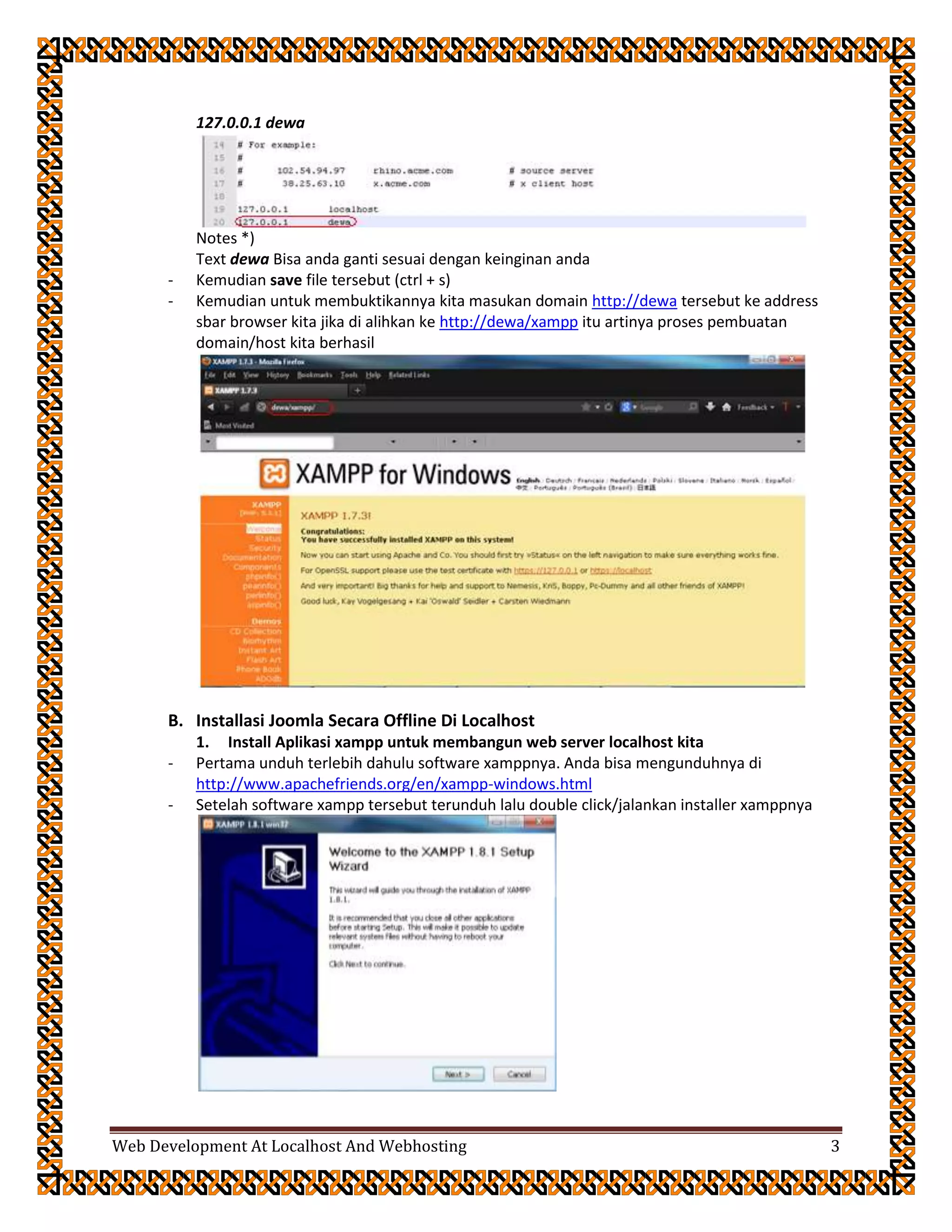 Contoh laporan job sheet magang smk | DOCX
